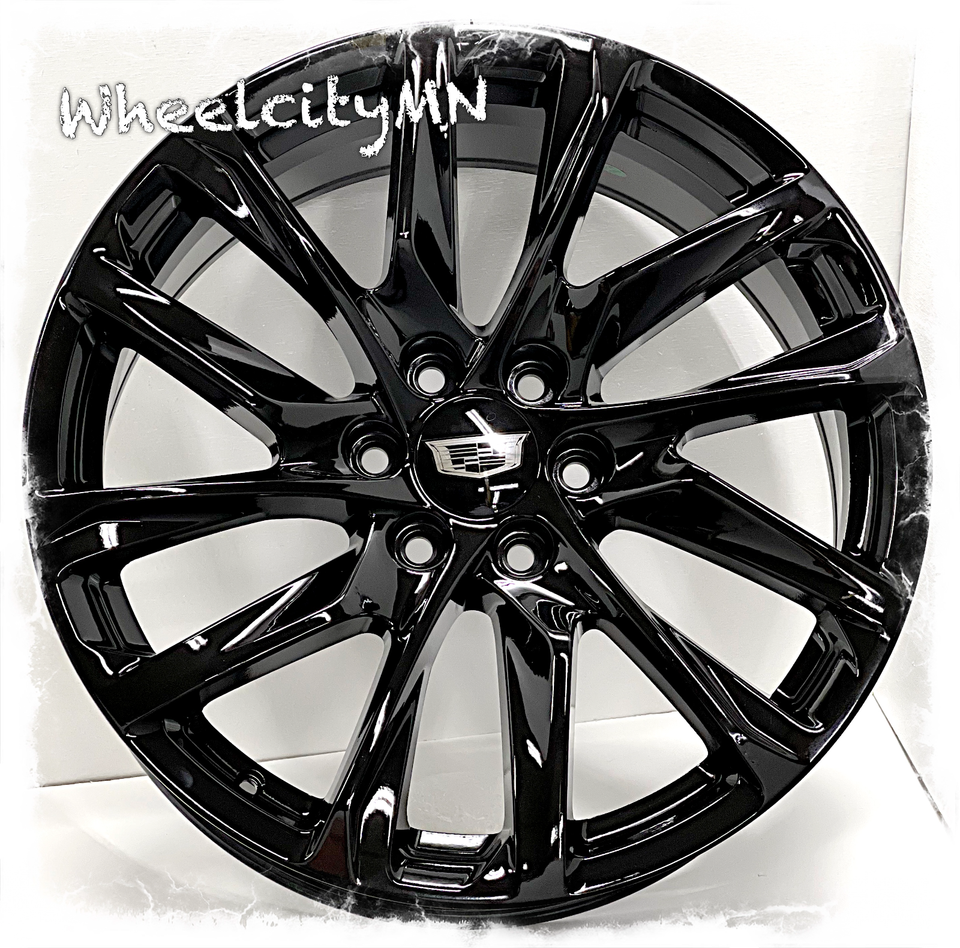 24" gloss black 2022 Cadillac Escalade Sport Platinum OE replica SSX ...