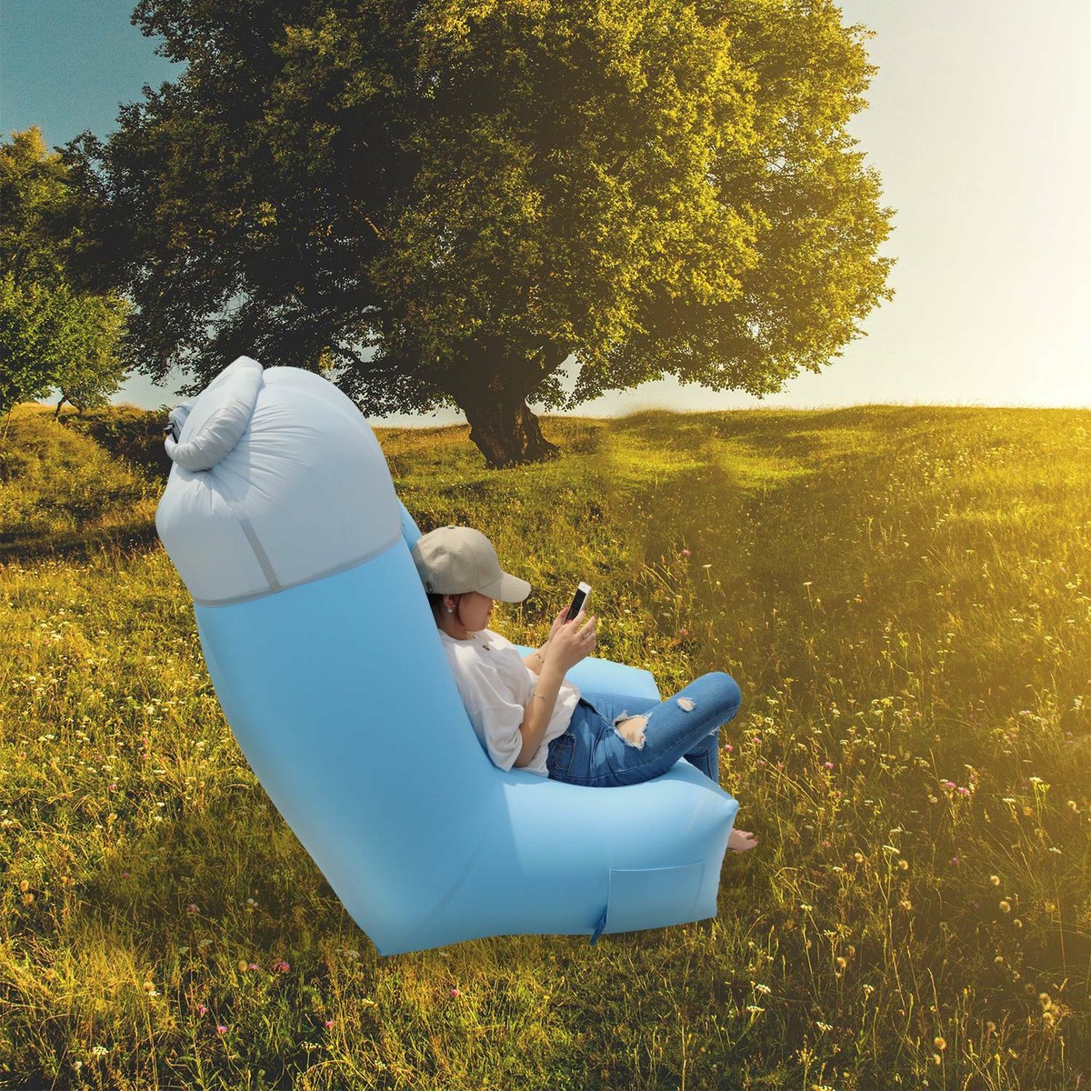 Inflatable Air Sofa Chair | Cabinets Matttroy