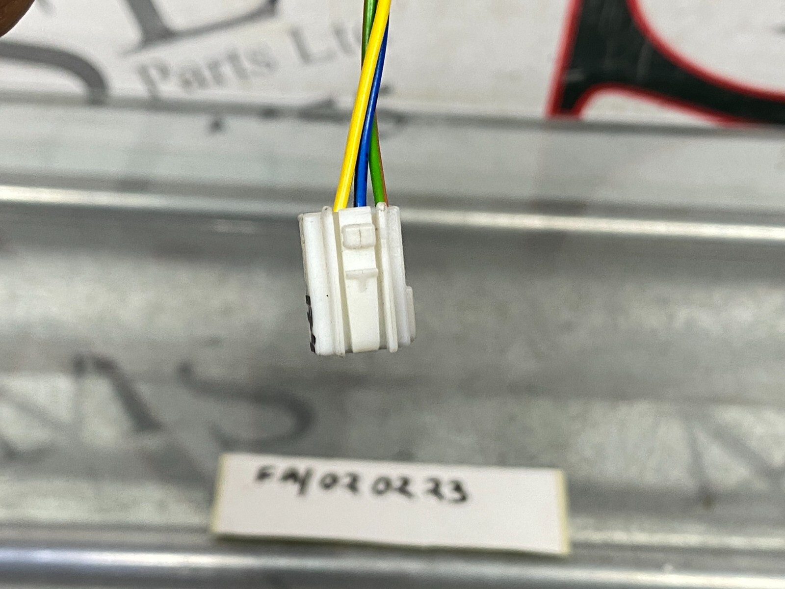(AS) GENUINE MERCEDES BENZ WIRING LOOM PLUG CONNECTOR A0385451228 WHITE ...