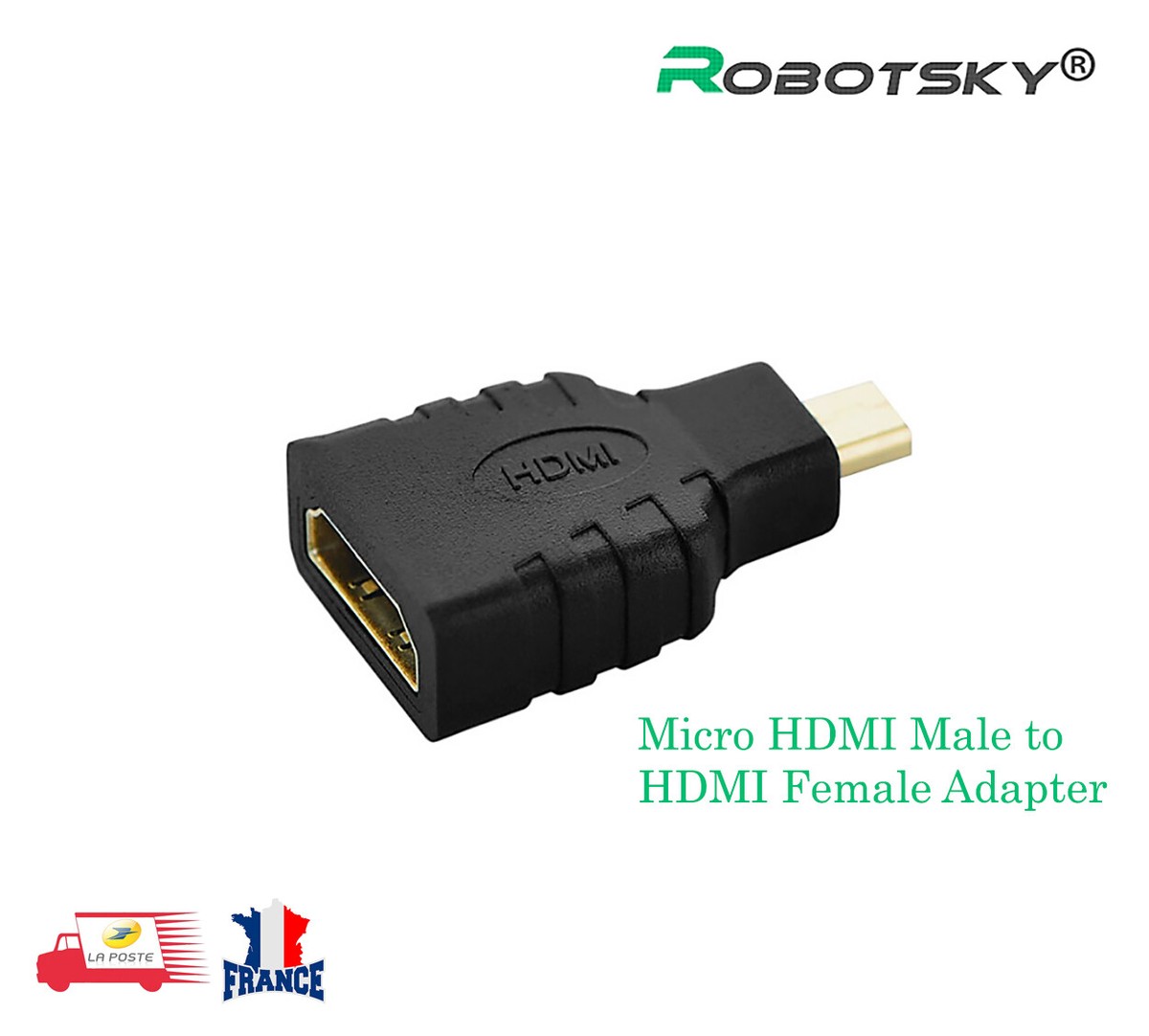 HDMI Micro Male-HDMI Mini Male Video AV Adapters/Converters Micro HDMI ...