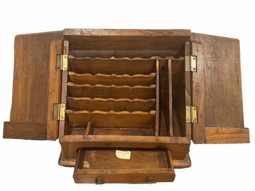 Antique English/Colonial Solid Mahogany Wood Stationery/Letter ...