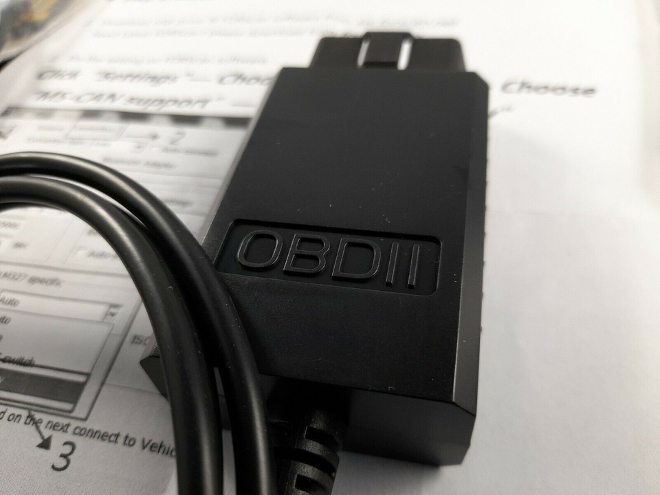 FOscan Pro Car Scan Tool ELM327 Code Reader USB V1.5 For Ford Mazda ...