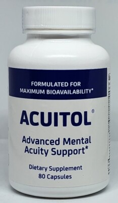 Immunocorp Acuitol Advanced Mental Acuity Support 80 Capsules New Exp ...