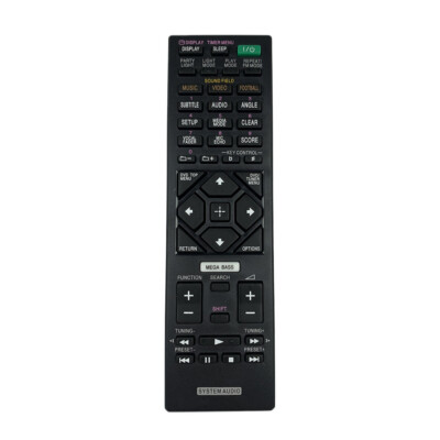 Remote Control For Sony MHC-V43D MHC-V73D MHC-V83D MHC-M40D MHC-V72D ...