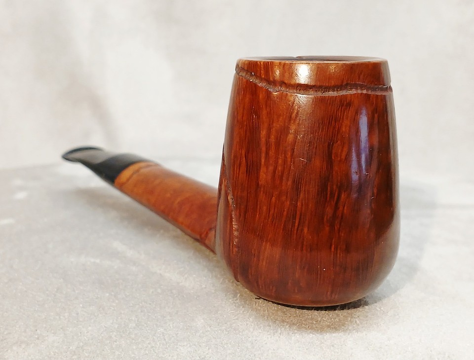 Gorgeous 1970s Savinelli 824 Sherwood Rock Briar Tobacco Pipe & Sleeve ...