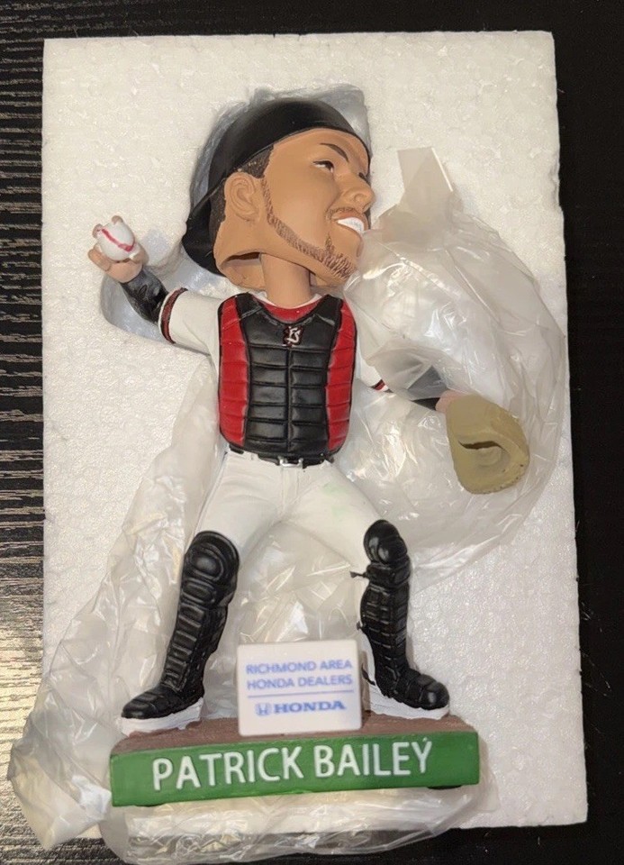 Patrick Bailey Bobblehead Richmond Flying Squirrels San Francisco ...