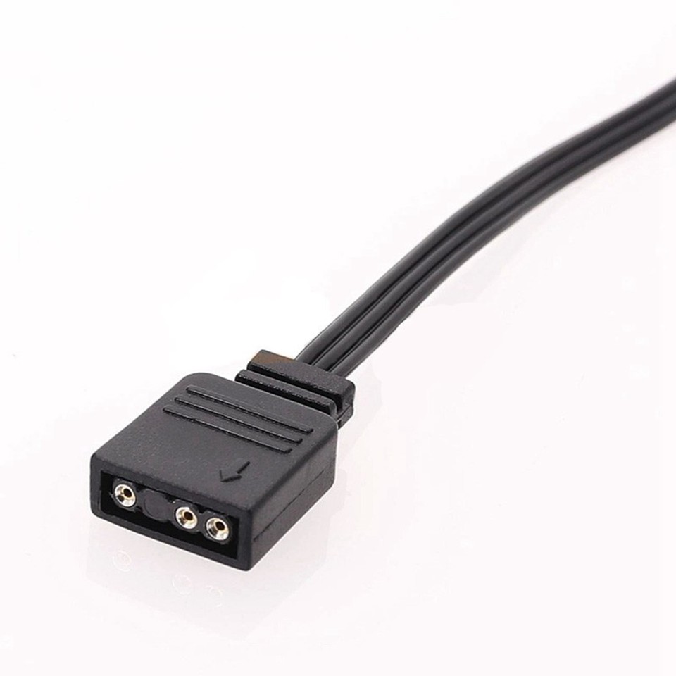 10X for 4PIN RGB to Standard ARGB 3-Pin 5V Adapter Connector RGB ...