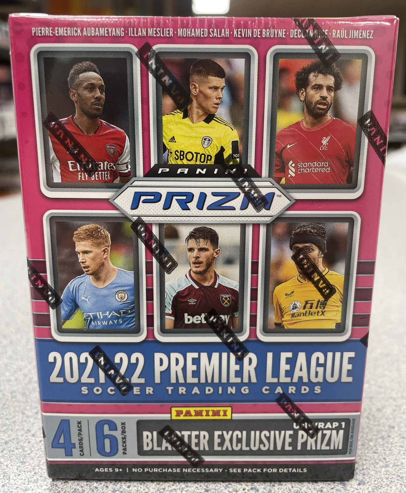 2021-22 Panini Prizm Premier League EPL Soccer Blaster Box. From a ...