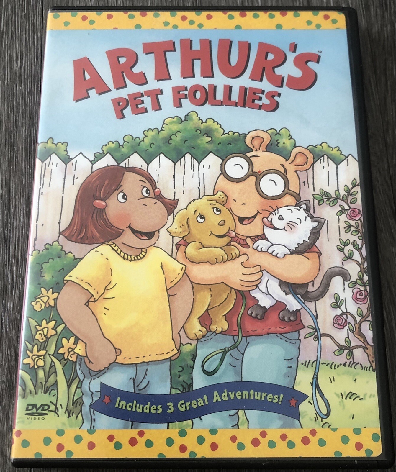 PBS Kids Arthur’s Pet Follies DVD Arthur Francine DW Dog Cat Children’s ...