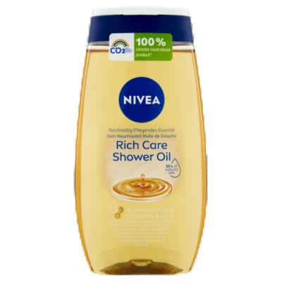 Nivea Rich Care Shower Oil 200ml | eBay