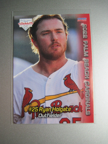 2022 PALM BEACH CARDINALS RYAN HOLGATE #8 | eBay