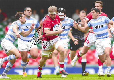 Aaron Wainwright - Wales Rugby - Signed A4 Photo | eBay UK