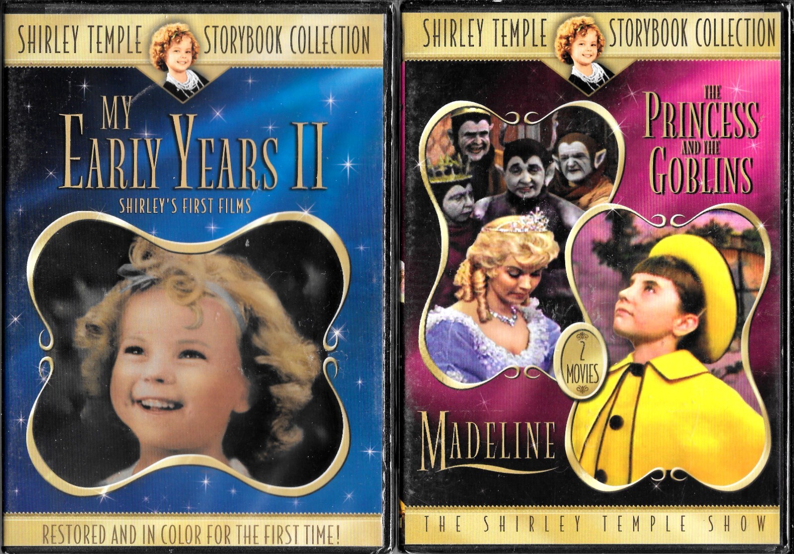 Shirley Temple Early Years /MADELINE / Princess & The Goblins NEW DVDs ...