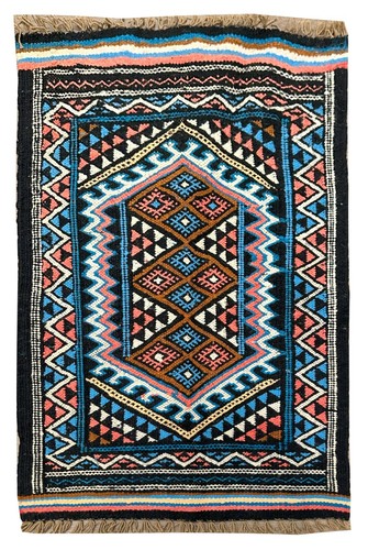 Amazing Hand Knotted Vintage Flat Weave Kilim Kilm Wool Area Rug 2.8 x ...