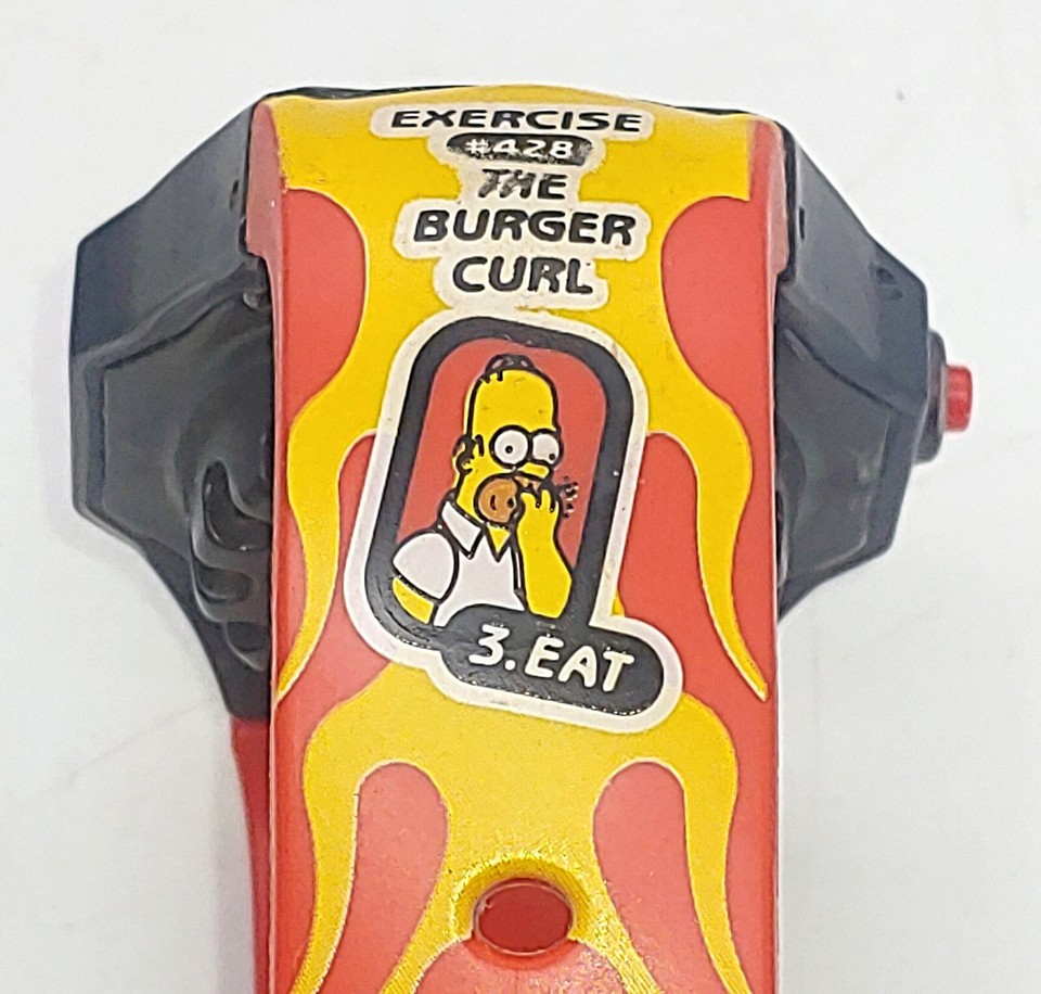 2002 Burger King Simpsons Homer Talking Burger Watch (As-Is, For Parts ...