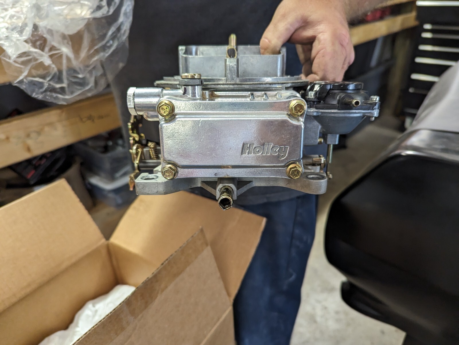 TWO Holley 390 carburetor, including Velocity Stacks | eBay