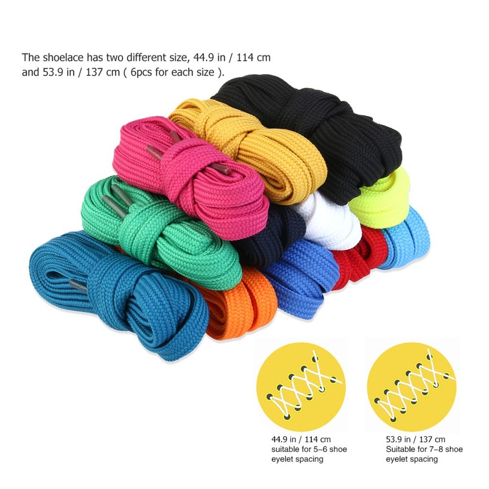 Shoe Laces for Men Sneakers Strings Athletic Shoes Flat Shoelaces ...