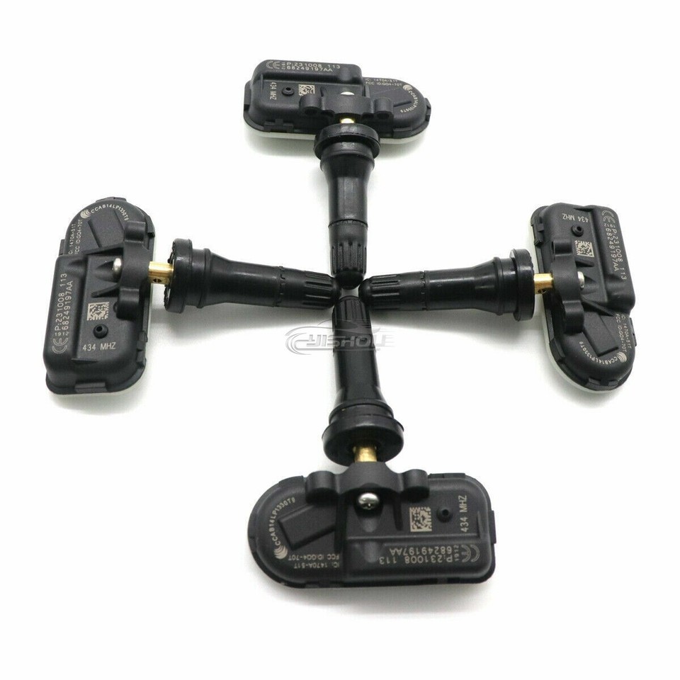 4PCS New Mopar 68249197AA Tire Pressure Sensor TPMS For Dodge Ram 1500 ...