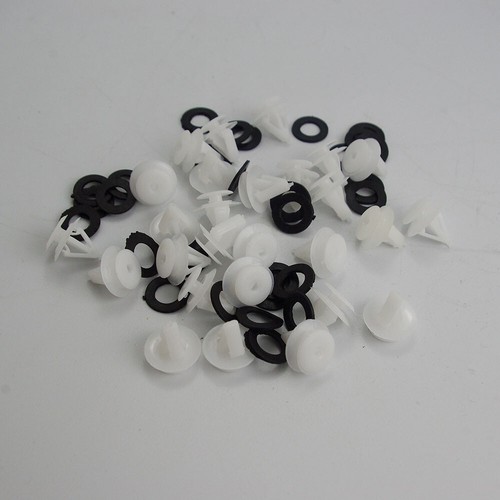 20X Nylon Door Trim Panel Retainer Clips with Sealer For Mazda 2 3 6 ...
