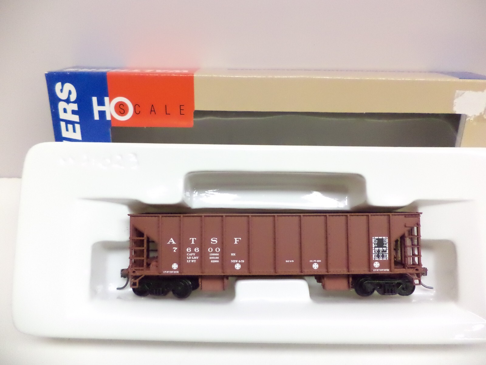 Walters Ho 932-4203, 41' Ballast car, Santa Fe 76600 | eBay