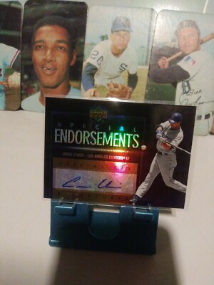 Rare 2006 UD Special F/X Special Endorsements ANDRE ETHIER Autograph LA ...