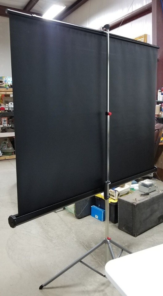 Apollo Tripod Projection Screen 60"x60" #PT6060 | eBay