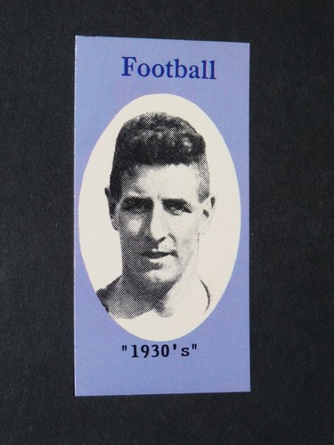 JM BRINDLEY CARD FOOTBALL 1992 1930's #13 JOHN THOMSON EVERTON TOFFEES ...