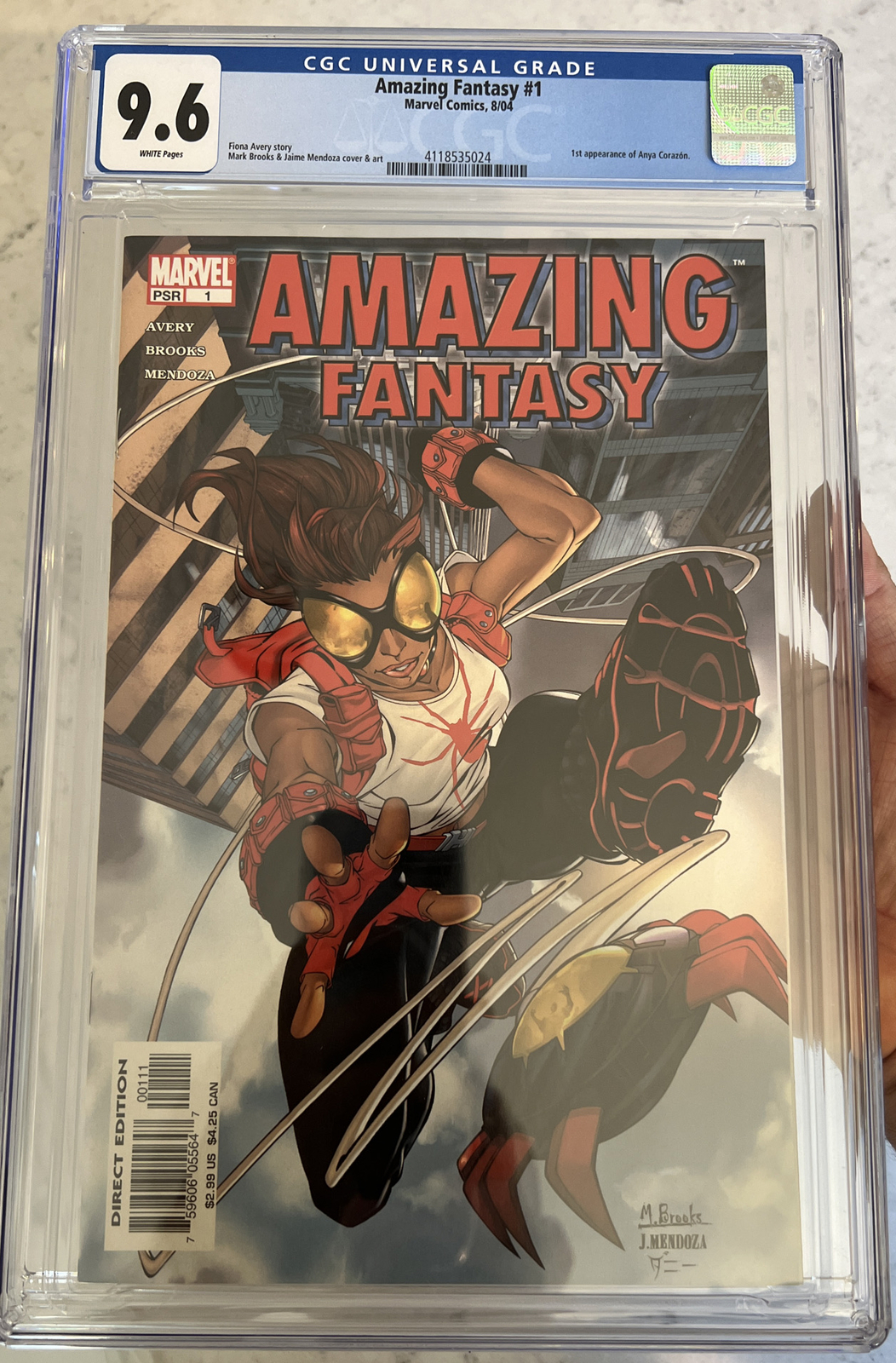 Amazing Fantasy #1 CGC 9.6 (2004) 1st Appearance of Arana (Ana Corazon ...