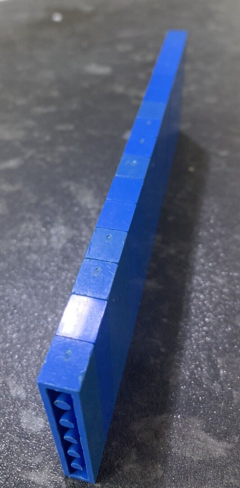 Vintage X16 Lego 1x6 Blue Brick Classic Legoland Town City | eBay