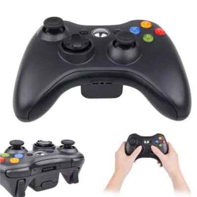 JOYSTICK JOYPAD XBOX 360 X360 WIRELESS SENZA FILI WIFI COMPATIBILE ...