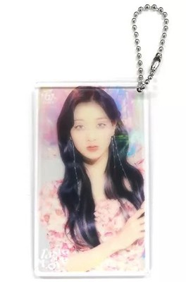 Jihyo Twice Acrylic Key Chain Cd Taste Of Love Imported Edition Once ...