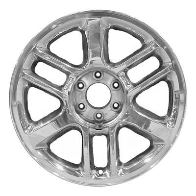 Metallic Polished 9 Spoke 18 x 8 Used Wheel | eBay