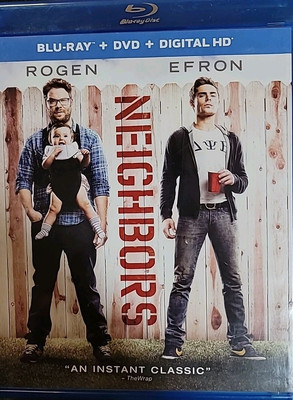 Neighbors Movie Blu-ray DVD 2014, 2-Disc Set Includes Digital Copy ...