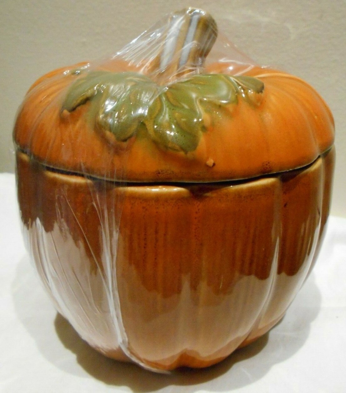 Pumpkin Canister 6 1/2" tall | eBay
