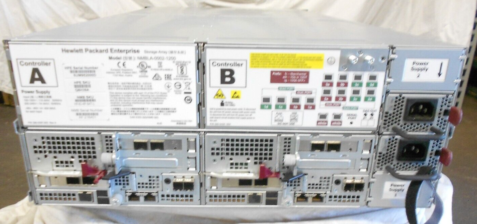 HPE HP Nimble Storage SAN HF40 21x 10TB SAS 6x 1.92TB SSD 4x 10GbE ...