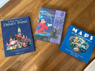 Poster Art Of Disney Parks Imagineering Maps Of Disney Parks | eBay