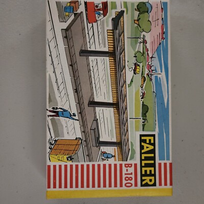 Vintage Faller B-180 Train Covered Platform | eBay