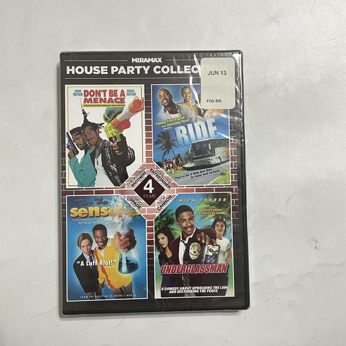 Miramax House Party Collection 4 Movies On DVD With John Witherspoon ...