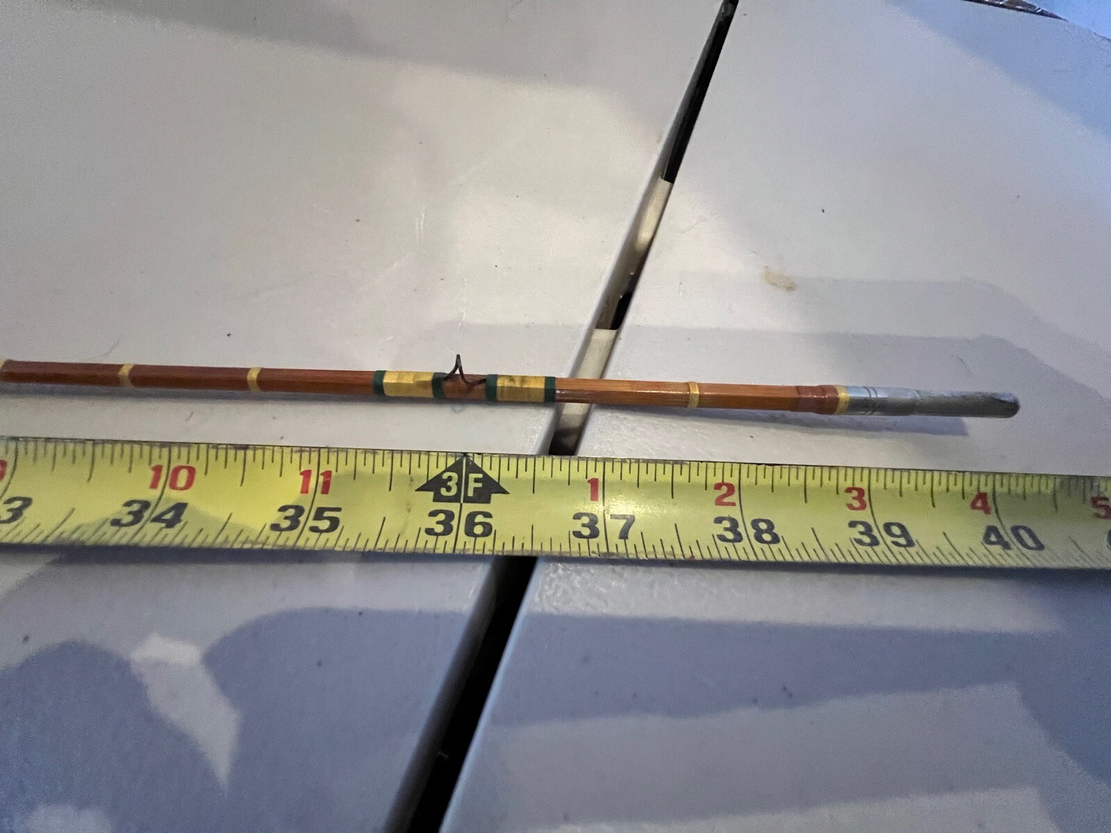 Vintage H-I Tonka Queen 2 Piece Bamboo Fly Rod Horrocks-Ibbotson w/Mt ...