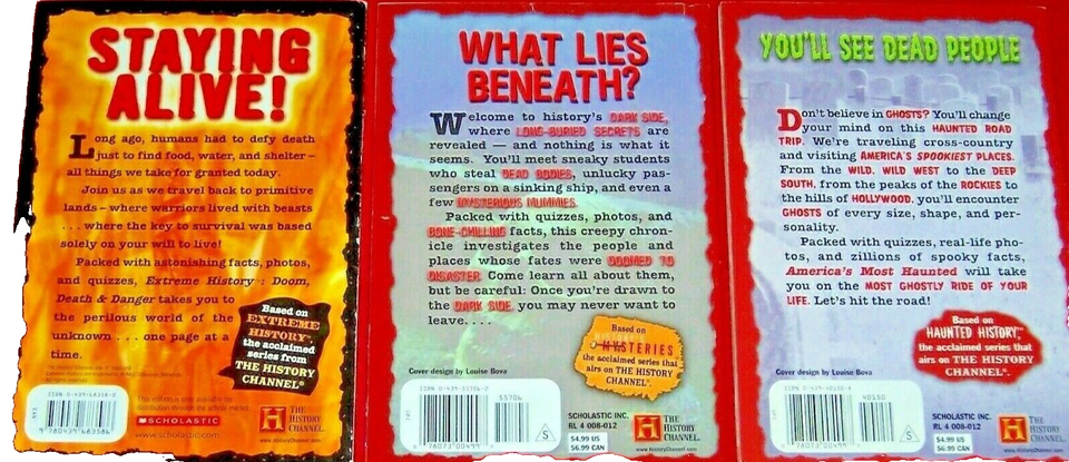 Fun History Books For Kids Lot 9 Accelerated Readers Blast Back Extreme ...