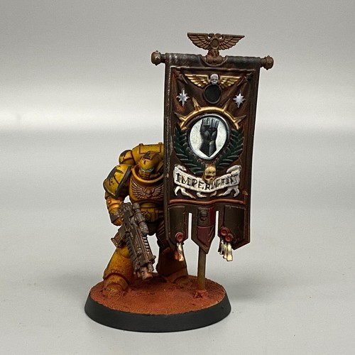 PRIMARIS ANCIENT STANDARD IMPERIAL FISTS SPACE MARINES WARHAMMER 40K ...