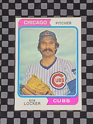 Bob Locker 1974 Topps Chicago Cubs #62 GREAT SET BREAK! | eBay
