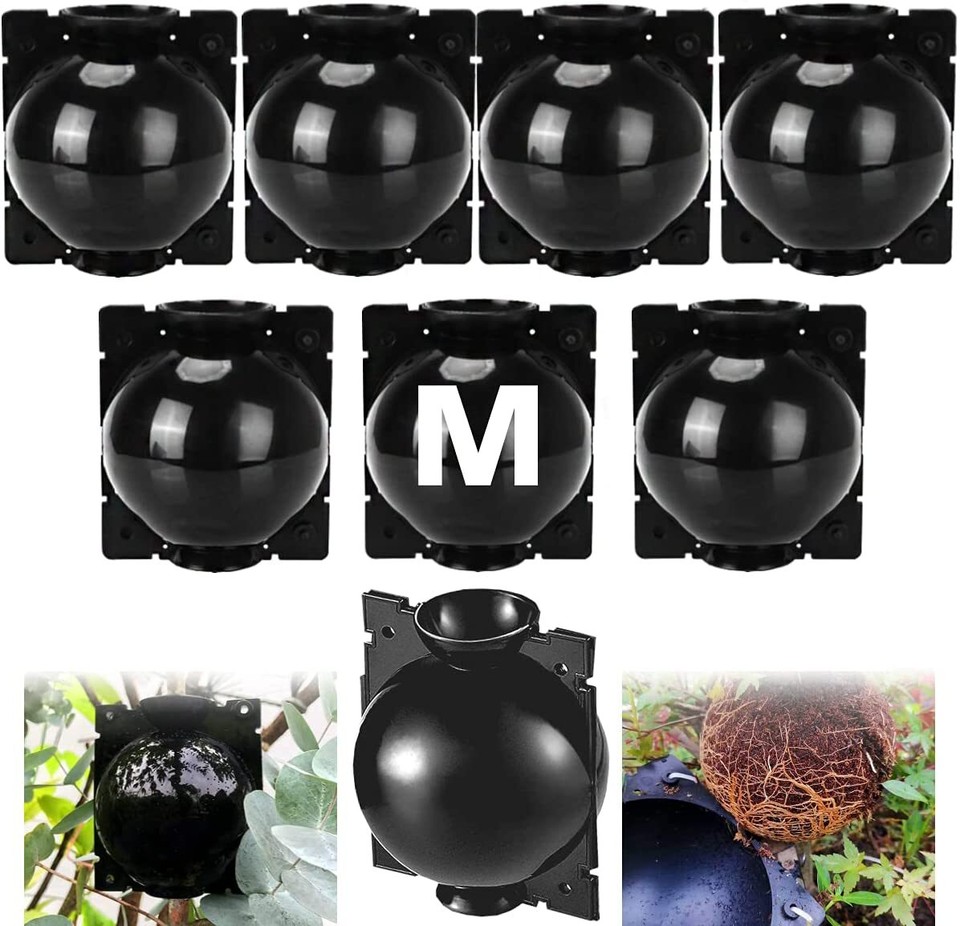 8PCS 8/12cm Plant Rooting Box Root Grafting Air Layering Pod High ...