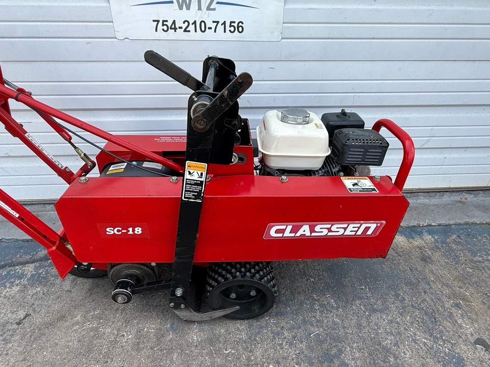 CLASSEN SC-18 Sod Cutter 18" Turf Remover Edger Trimmer Honda Late ...