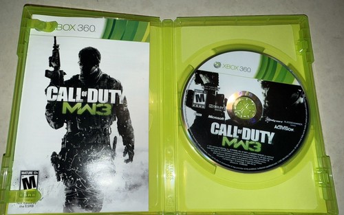 XBOX 360 Call Of Duty COD Modern Warfare 3 MW3 2011 Tested Complete W ...