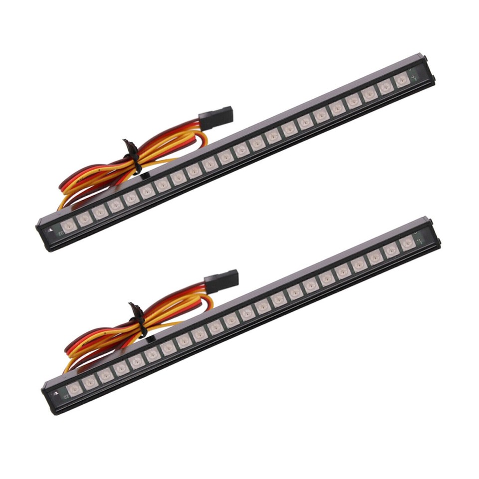 for Universal 1/10 RC Car T4 SCX10 90046 90047 D90 LED RGB Light Bar ...