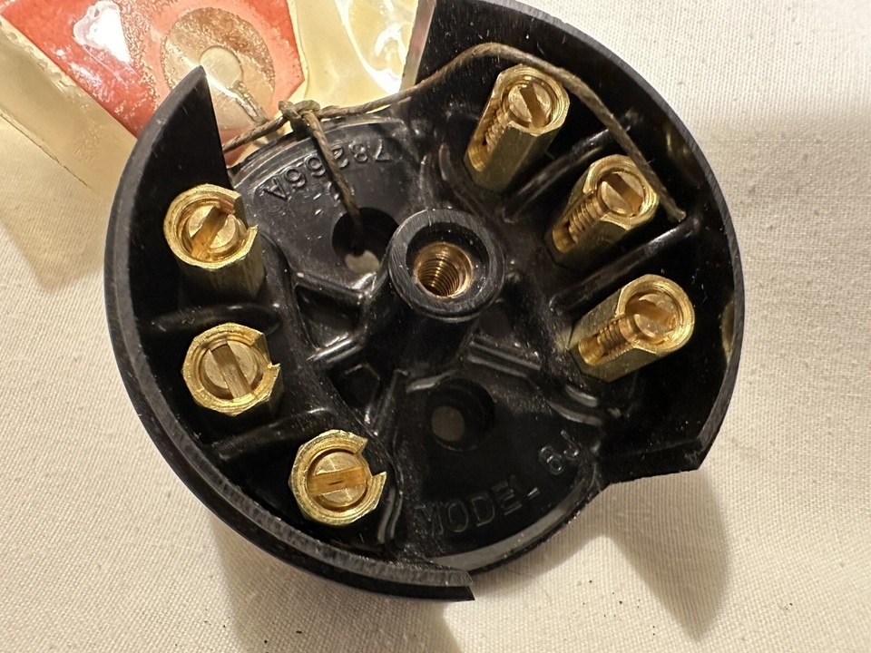 NEW OLD STOCK GENUINE LUCAS 6J JUNCTION BOX CLASSIC CAR BMC LAND ROVER ...