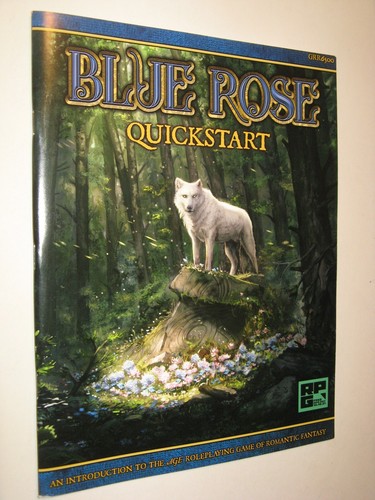 Blue Rose Quickstart Free RPG Day 2021 Green Ronin AGE romantic fantasy ...