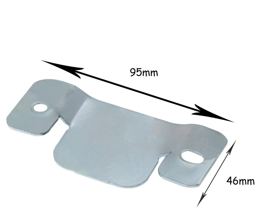 Heavy Duty Interlocking headboard wall Bracket clips Sliding Flush ...