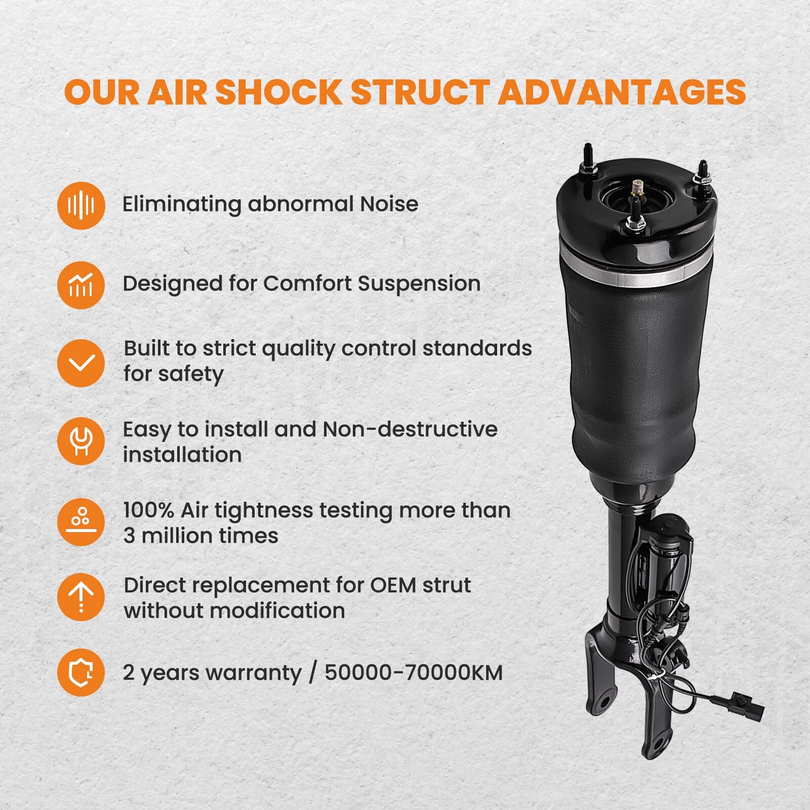 2513203113 For Mercedes Benz R-Class W251 R350 Front Air Strut ...